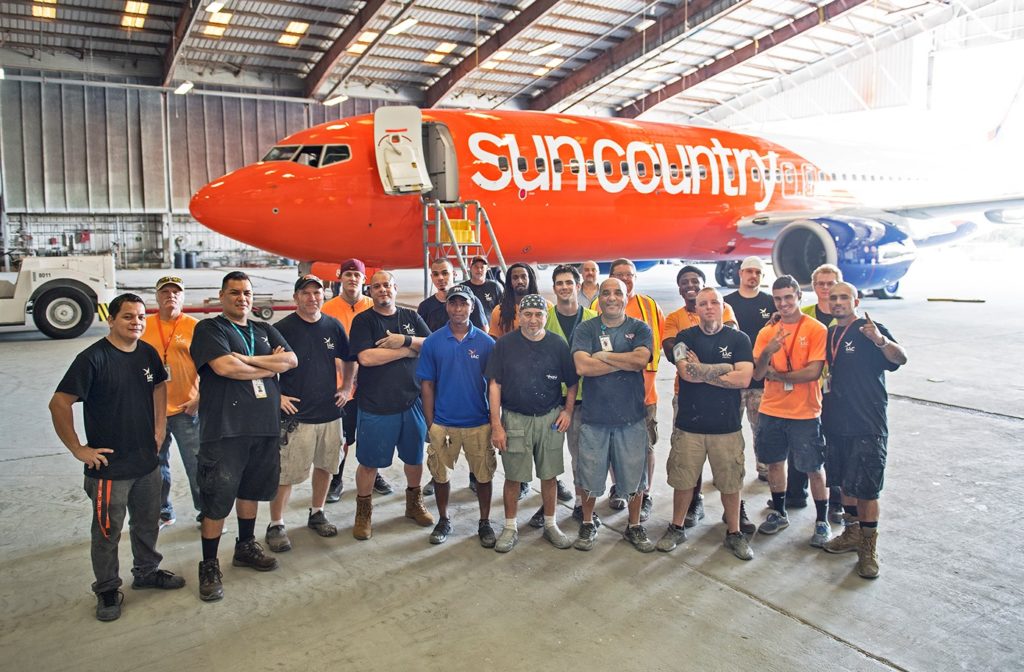 New Livery for Sun Country