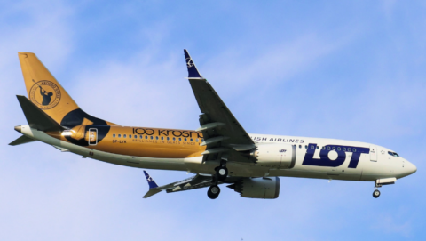 IAC paints special KROSNO livery on LOT Airlines