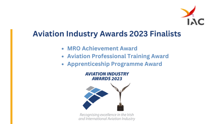 IAC Announced as Finalists – Aviation Industry Awards