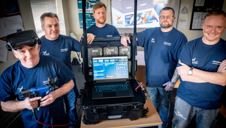 IAC Adopts Virtual Reality Paint Training System