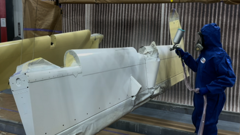 Aircraft Parts Painting – International Aerospace Coatings