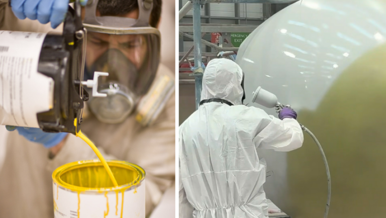 Aircraft Parts Painting – International Aerospace Coatings