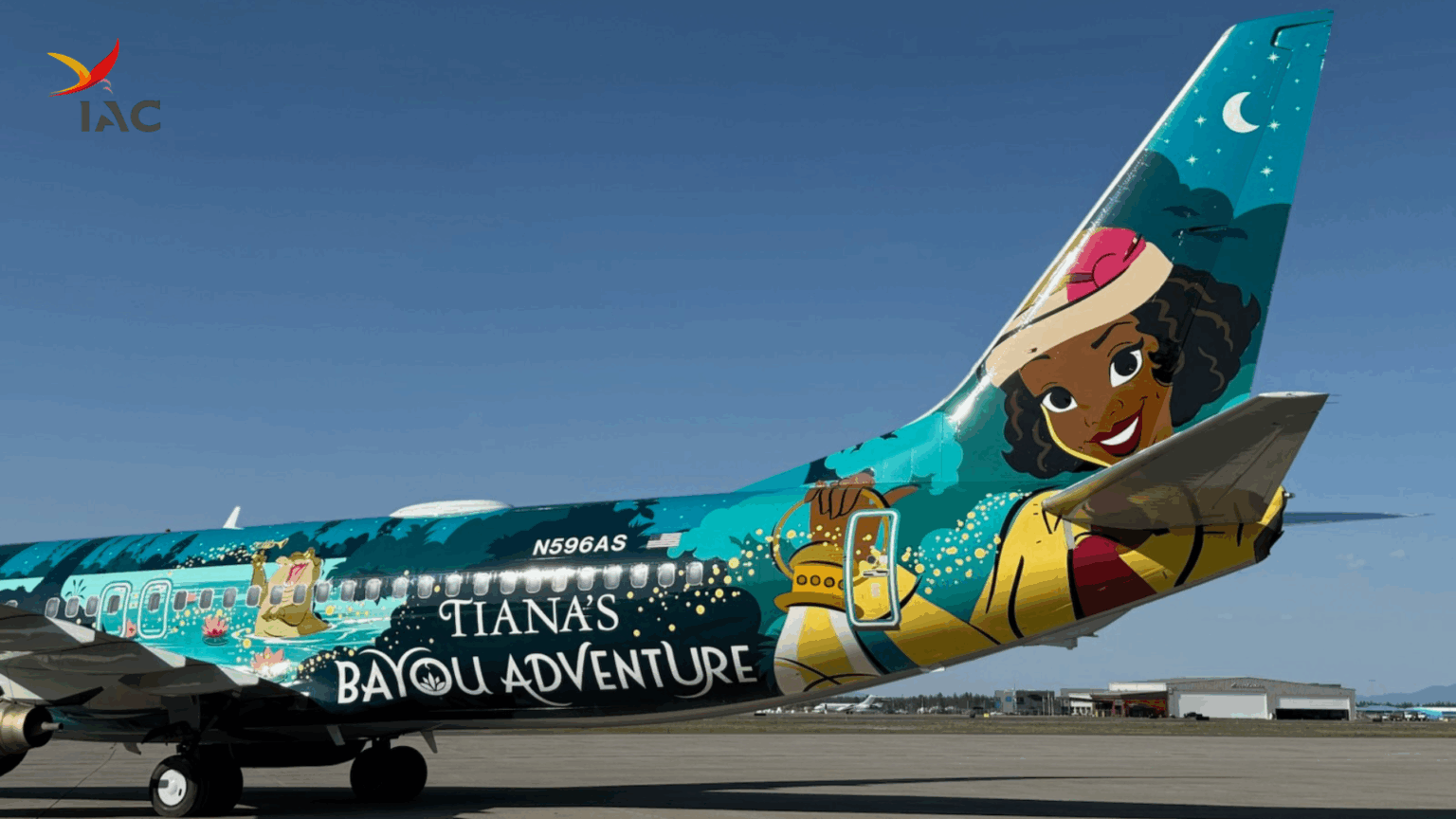 IAC paints Alaska Airlines new ‘Tiana’s Bayou Adventure’
